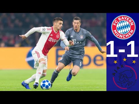 Bayern München vs Ajax 1-1 (Agg) Highlights & Goals - Champions League 2018-2019