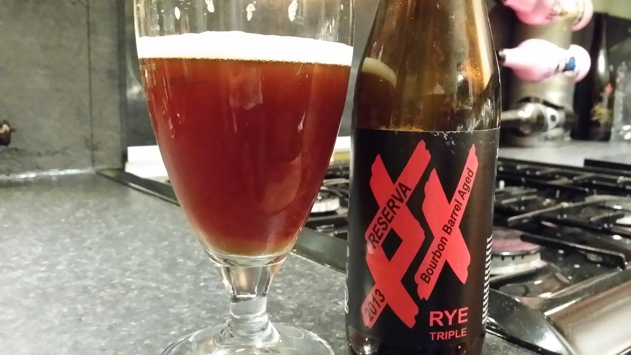 Struise XXX Rye Triple Reserva Bourbon Barrel Aged De Struise Brouwers ...