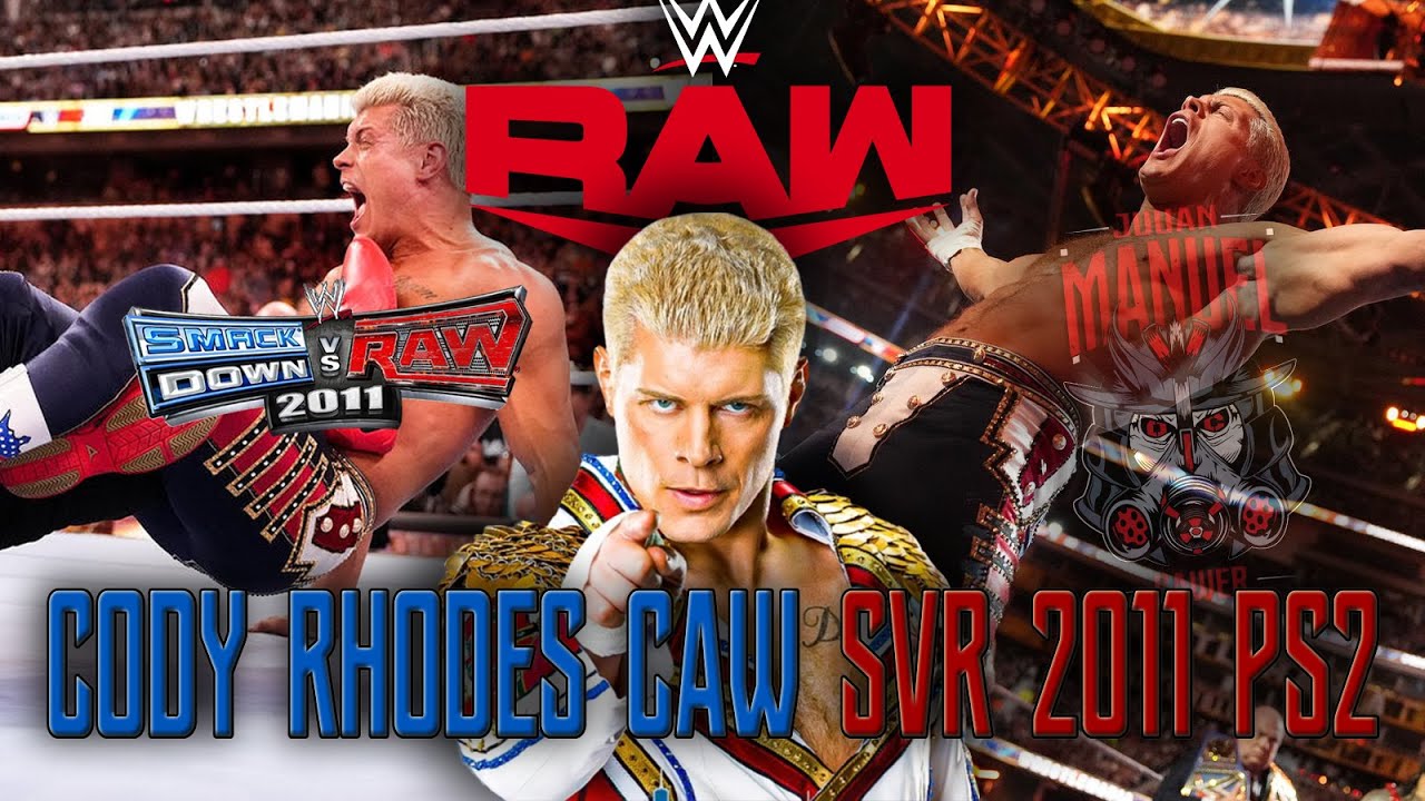 Caw Cody Rhodes SVR 2011 PS2 - YouTube