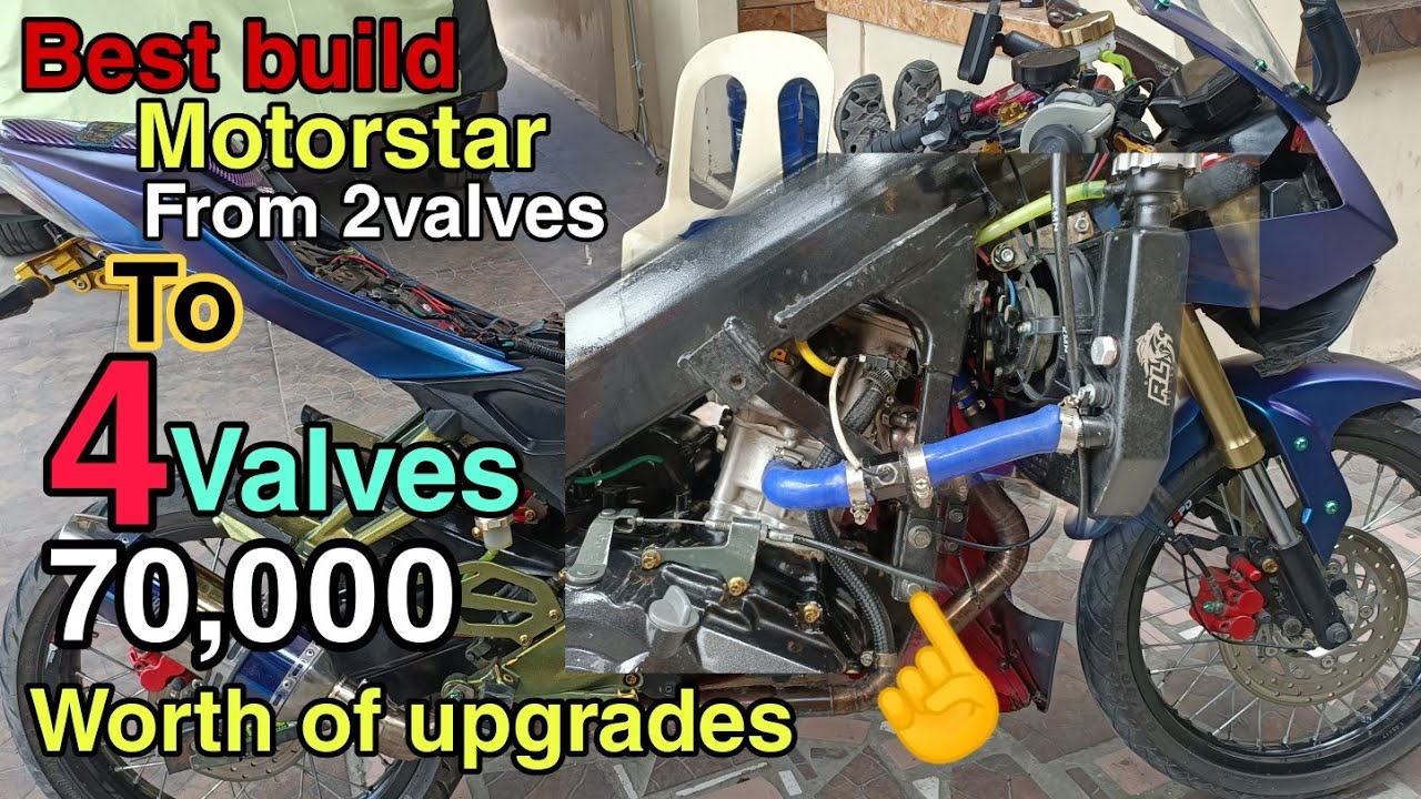 4 Valves Motorstar z200 | Grabeee ang modification 😱 | Roberto Speed ...