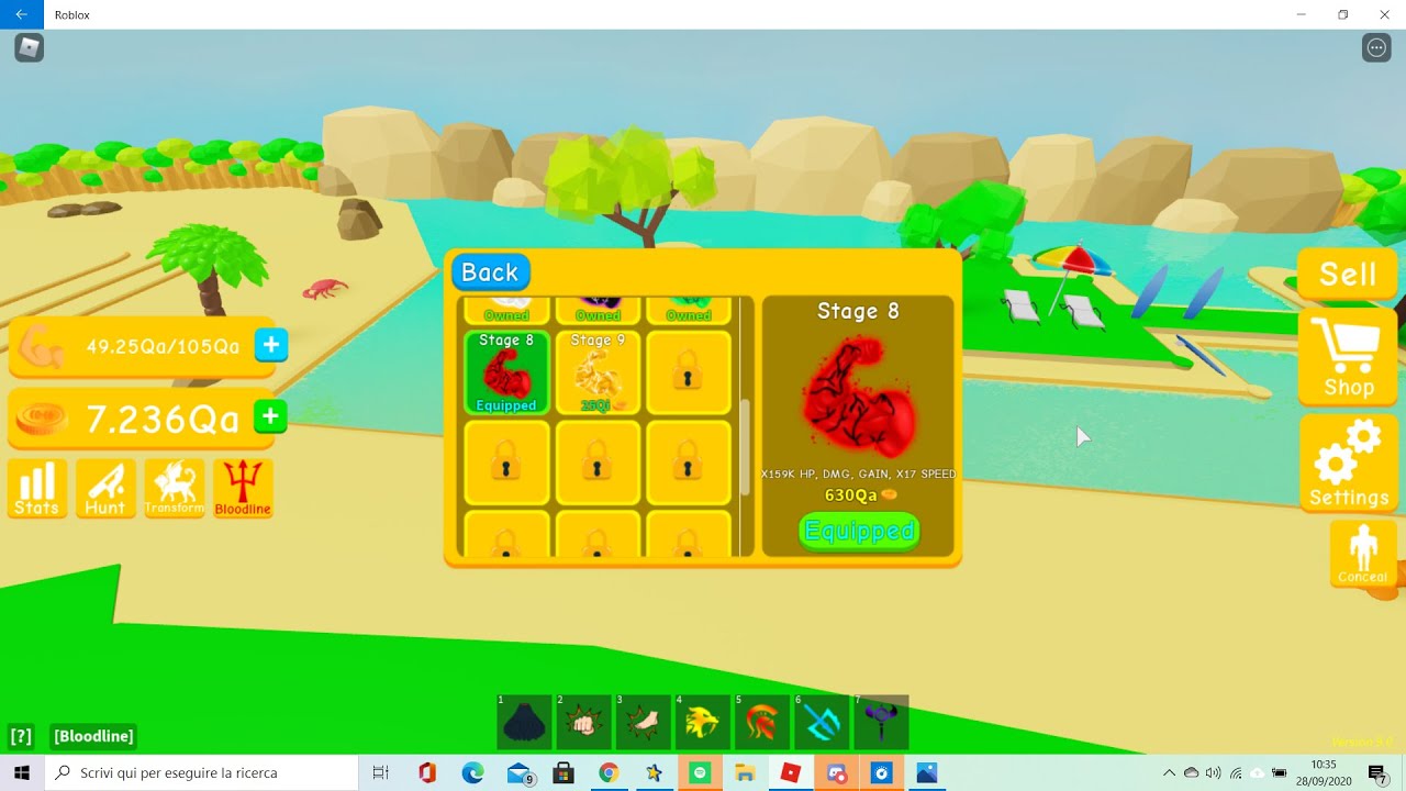 Getting STAGE 8!!!Lifting simulator - YouTube