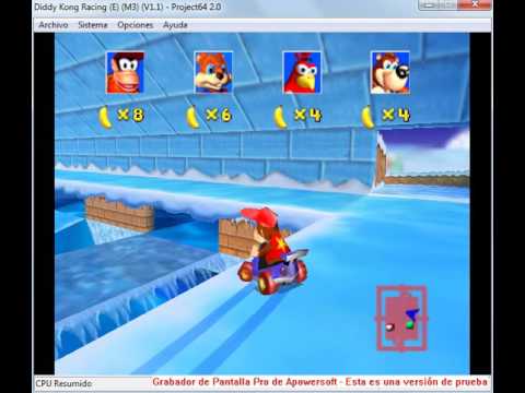 Diddy Kong Racing (Icicle Pyramid) Pirámide de Hielo - YouTube