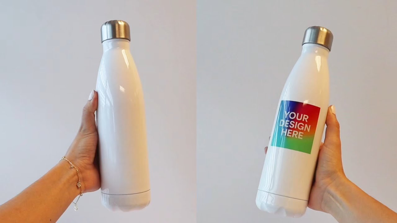 How to Press a Water Bottle with the 7-in-1 Mug Press (Step-by-Step ...