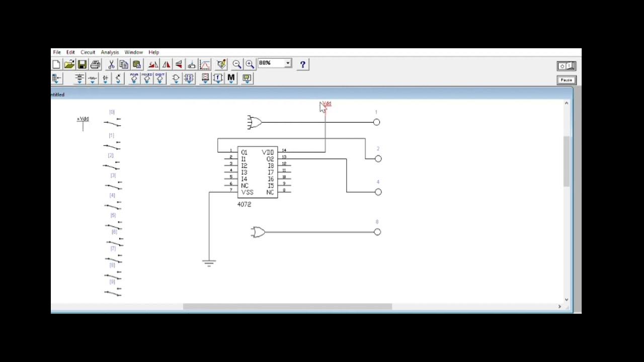 Membuat Rangkaian Priority encoder dengan menggunakan aplikasi EWB ...
