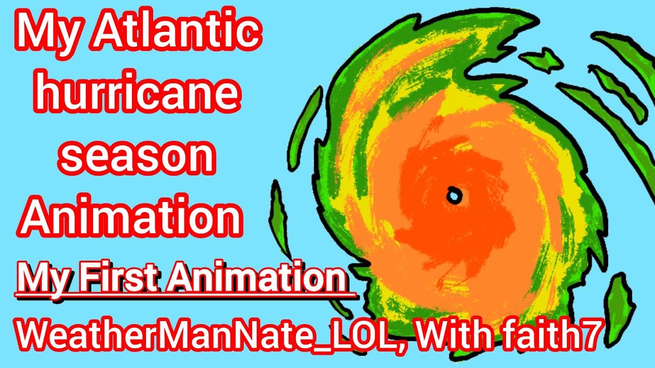 My first Atlantic hurricane season Animation - YouTube