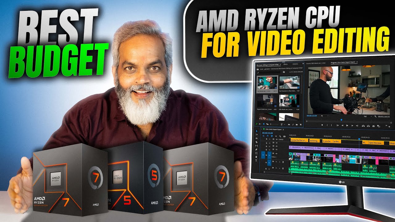 Best Budget AMD Ryzen CPU for Video Editing 🔥 - YouTube