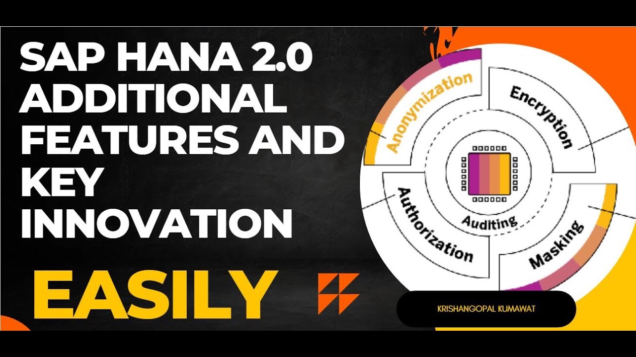 SAP HANA 2 0 Additional features and key innovation Session 2 - YouTube