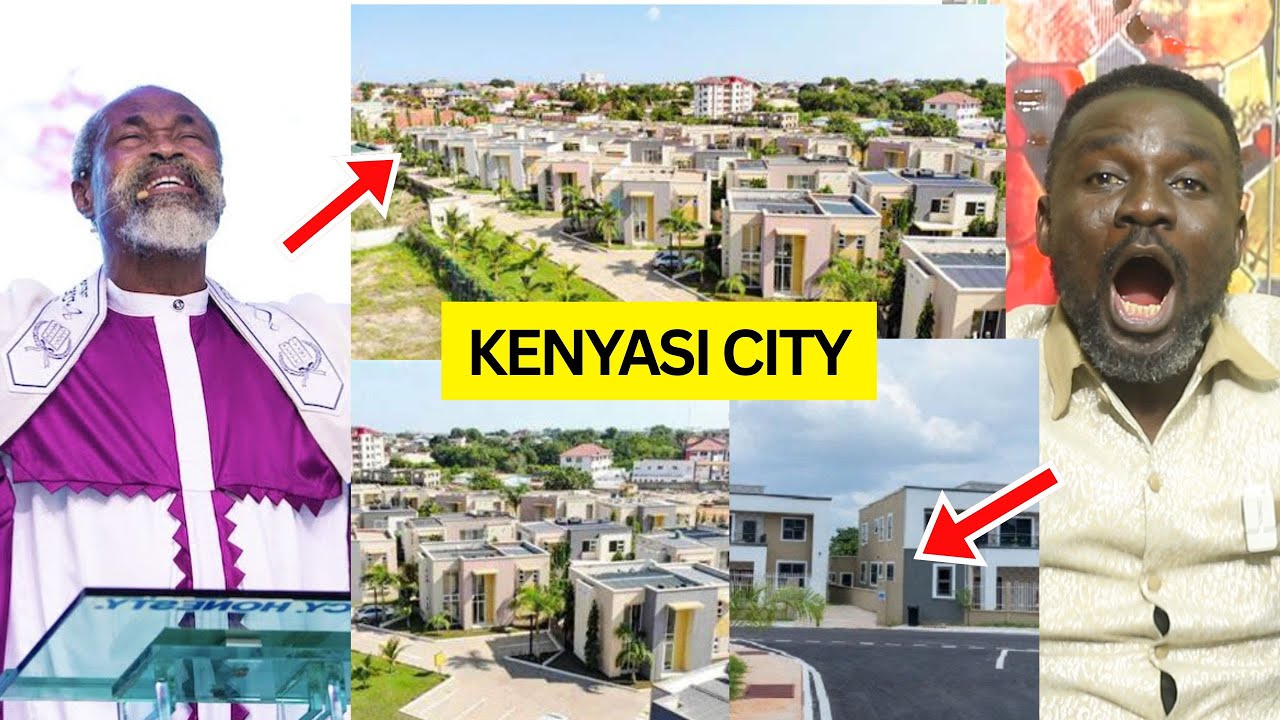 WOO! ️ Adom Kyei UNVEILS Ultra Modern Kenyasi City For Kumasi.De ...
