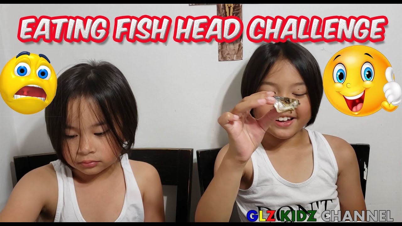Eating Fish Head Challenge - YouTube