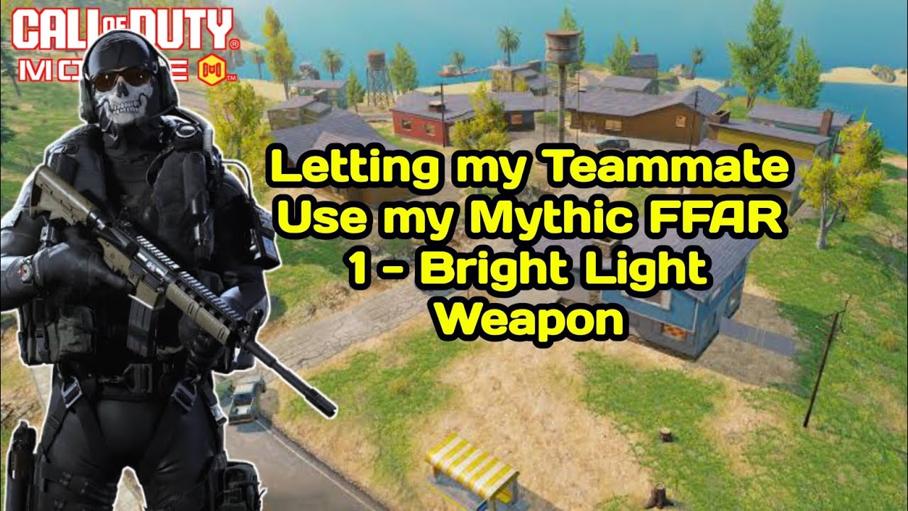 Letting my Teammate Use my Mythic FFAR 1 - Bright Light in CODM Battle ...