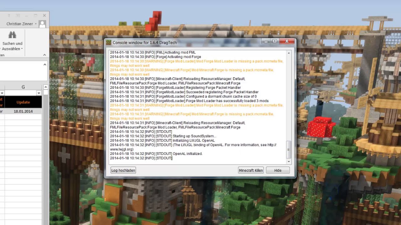 Let's config Minecraft (LcM) - Part #002 (Forge + Mod Webseite) - YouTube