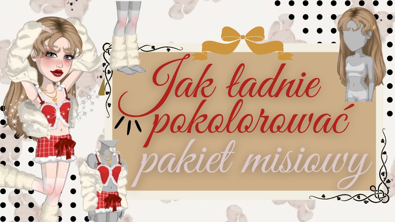 Jak ładnie pokolorować pakiet Misiowy? *MSP2* - YouTube