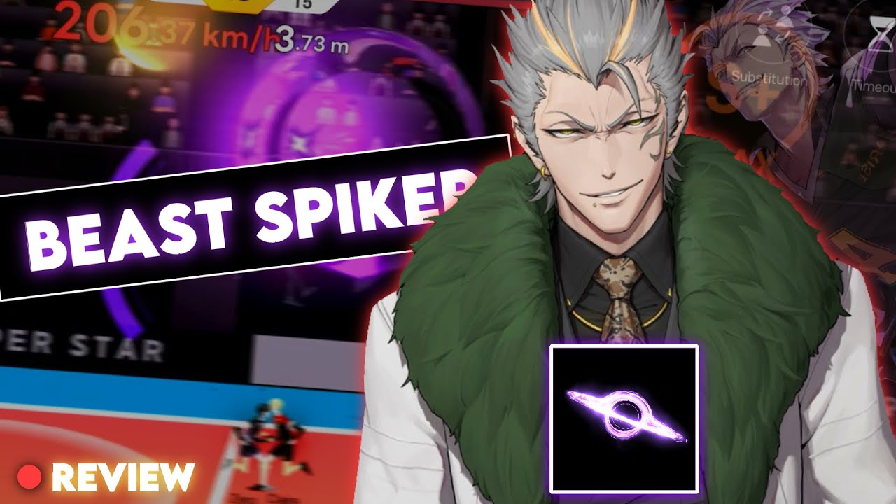 Review - Raul Azure ( S+ ) - The Beast Spiker - !! The Spike Volleyball ...