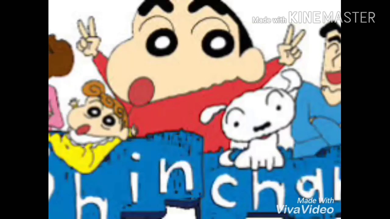 Shinchan title song lyrics - YouTube