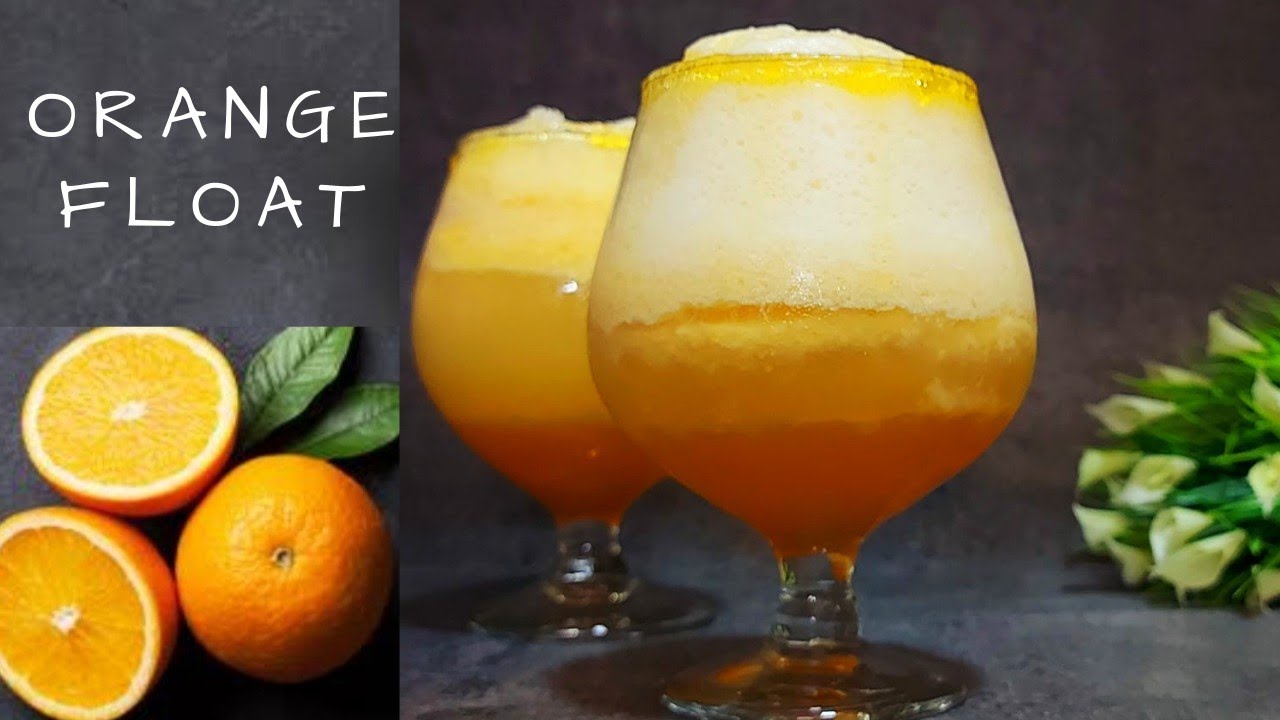 Orange Float Recipe | Easy & Quick Orange Fantasy - YouTube
