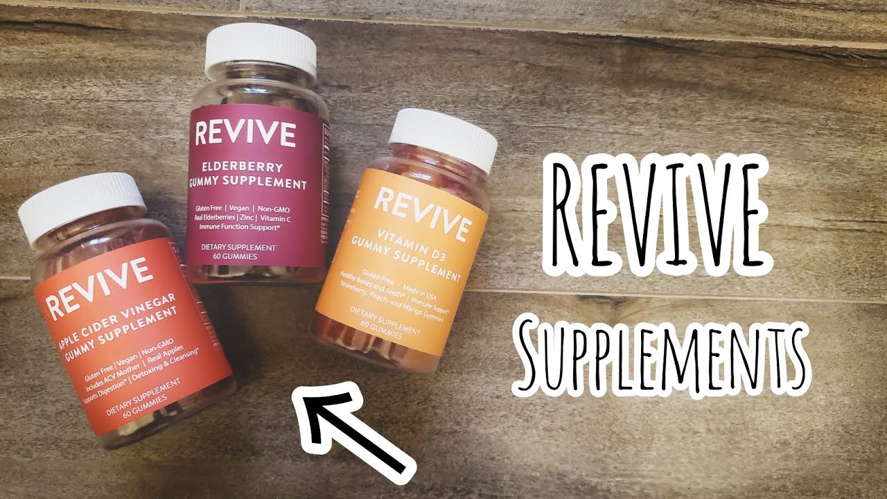 REVIVE GUMMY SUPPLEMENTS? Unboxing - YouTube