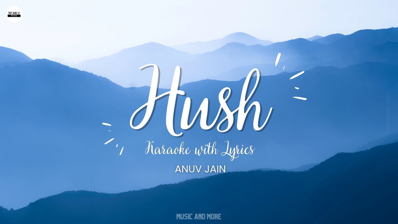Anuv Jain - HUSN Karaoke (Lyrics) - YouTube