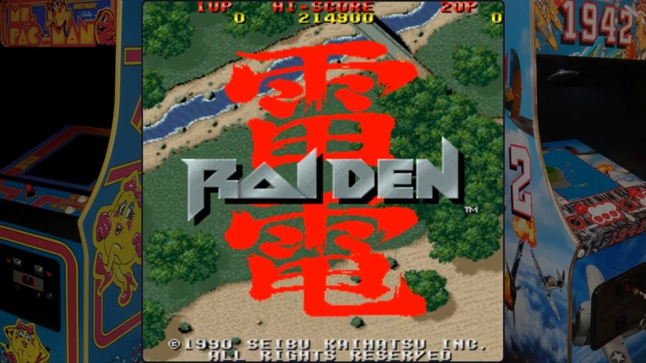 Raiden - Seibu Kaihatsu (1990) / Arcade Game - YouTube