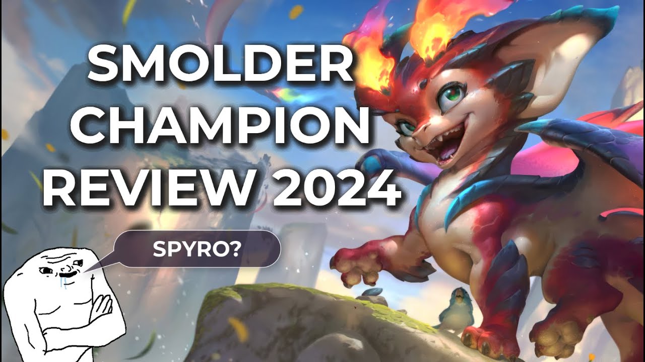NEW Champion Review Smolder (SPYRO BAT DRAGON?!) 2024 - YouTube