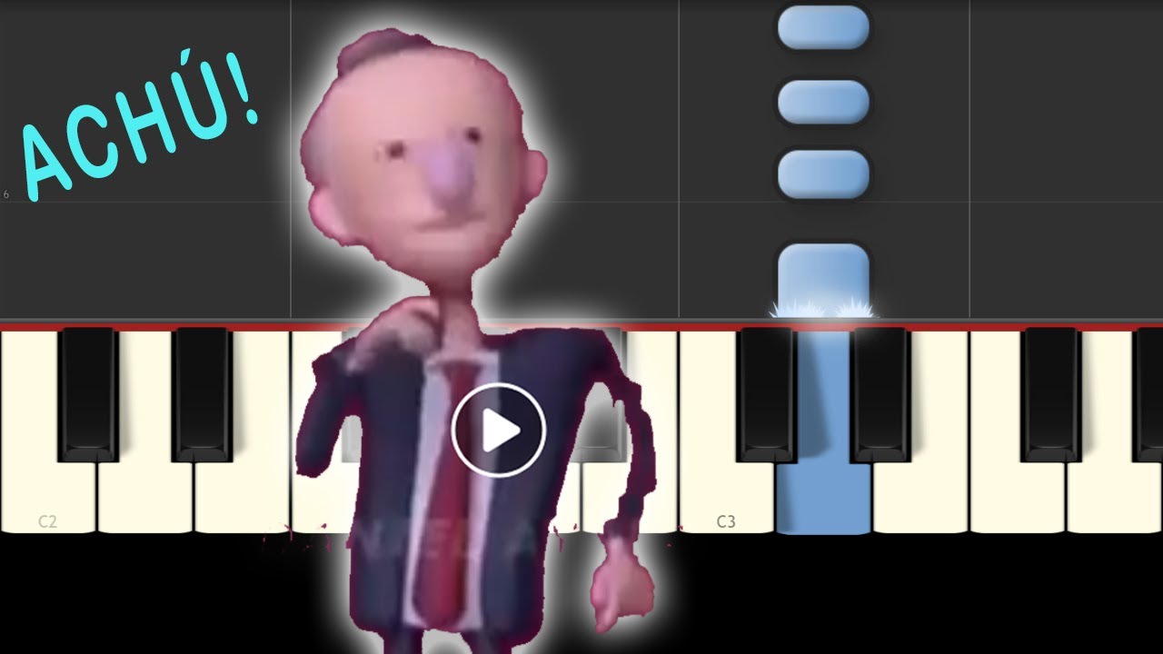 ACHÚ / Lopez Gatell / Meme / Piano Tutorial - YouTube
