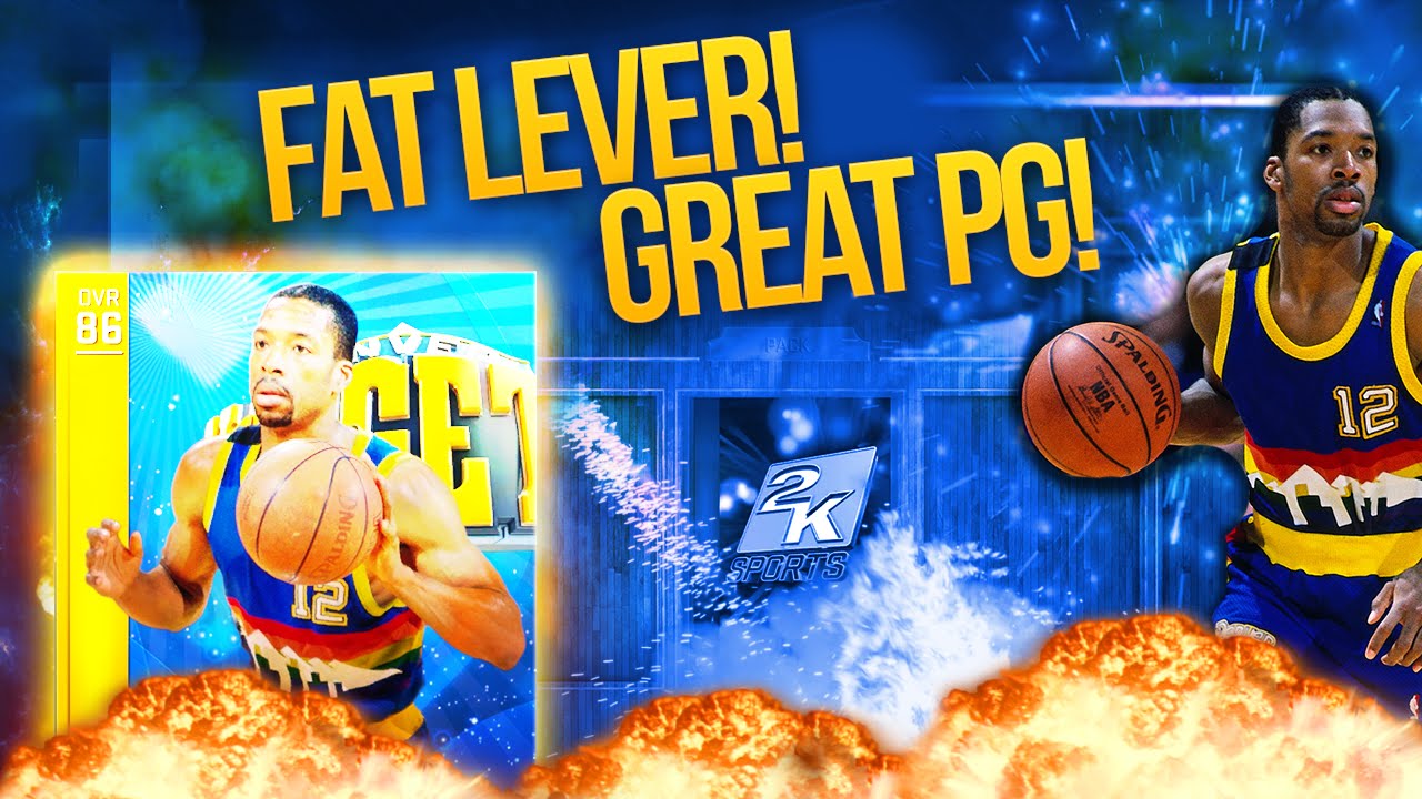 NBA 2K16 My Team FAT LEVER! PERFECT POINT GUARD? - YouTube