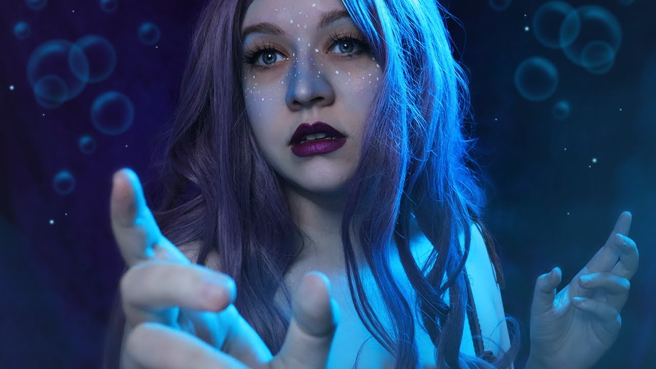 Gentle Mermaid hypnotizes you to sleep [ASMR] (layered sounds, hand ...