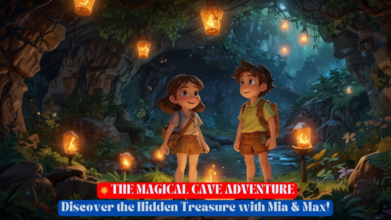 🌟 The Magical Cave Adventure Discover The Hidden Treasure With Mia