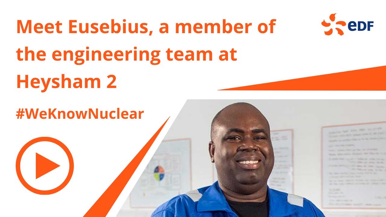 Meet Eusebius, a member of the engineering team at Heysham 2 power ...