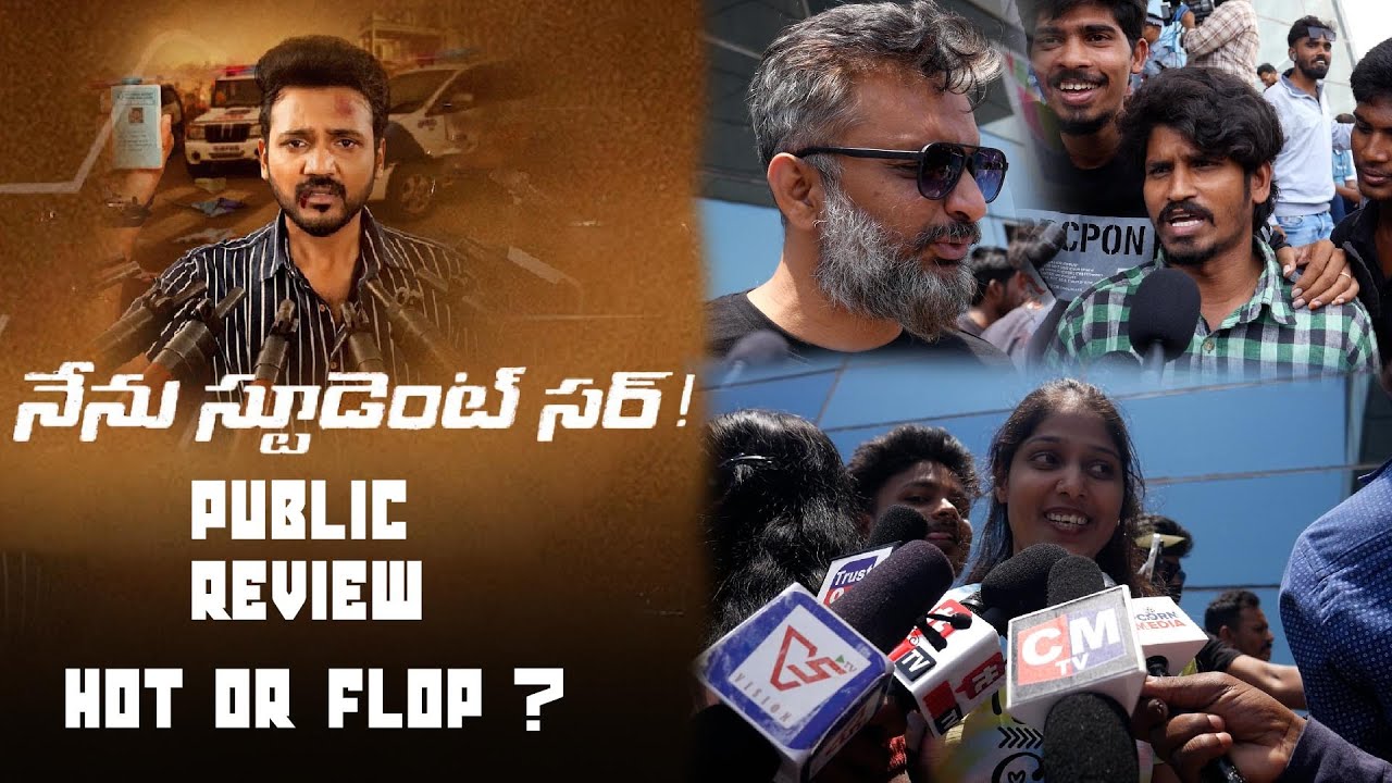 Nenu Student Sir Public Talk from Prasads IMAX | Bellamkonda | Nenu ...