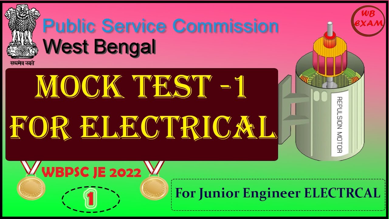 Mock Test - 1 for WBPSC JE Electrical | MCQs on Electrical Engineering ...