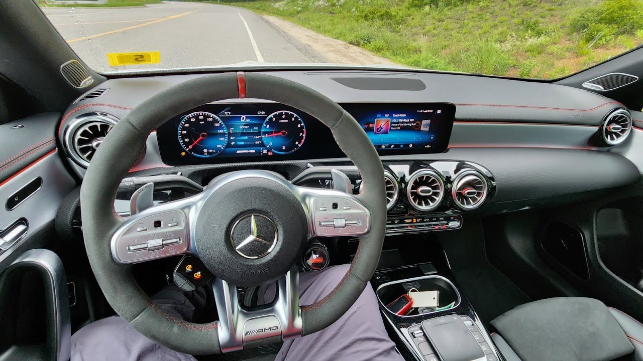 2021 Mercedes-Benz CLA 35 AMG POV Test Drive/Review - YouTube