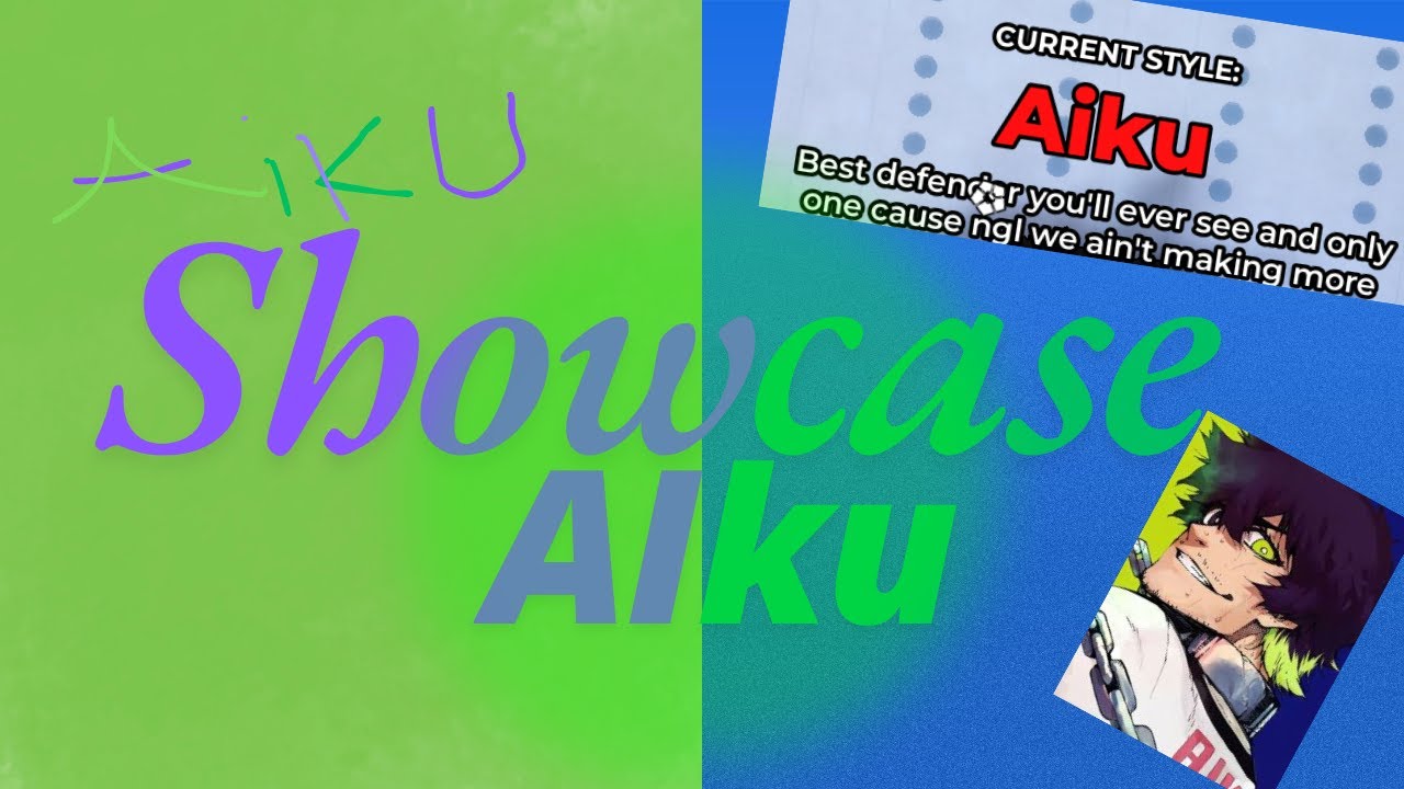 Aiku Showcase (Blue lock Rivals)(Roblox) - YouTube