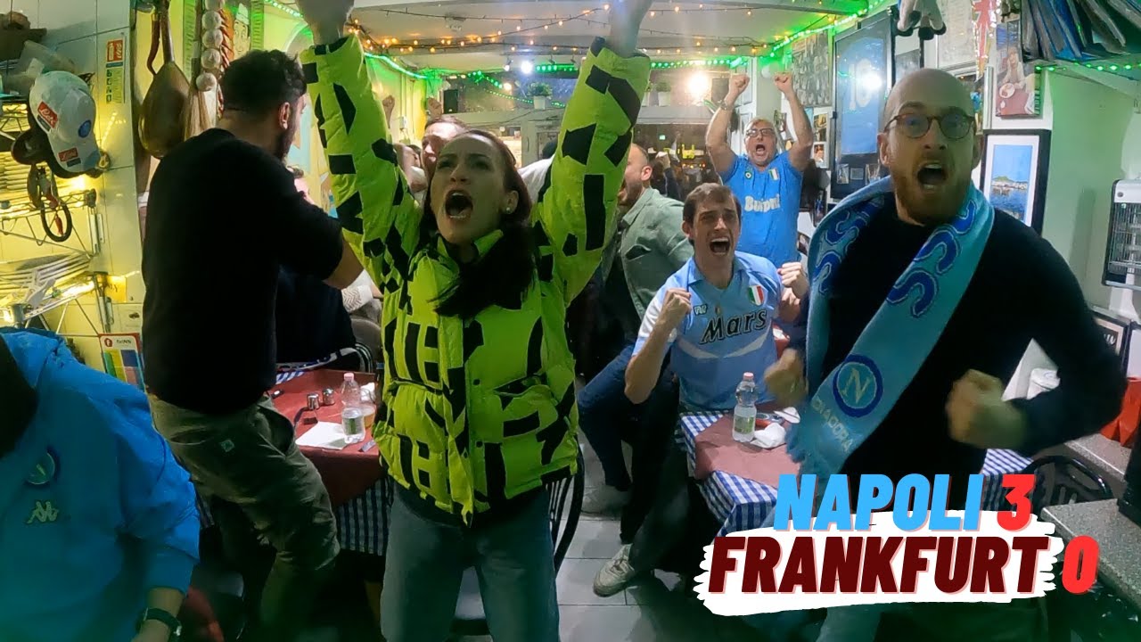 Da Maria London | NAPOLI 3 - 0 FRANKFURT - YouTube