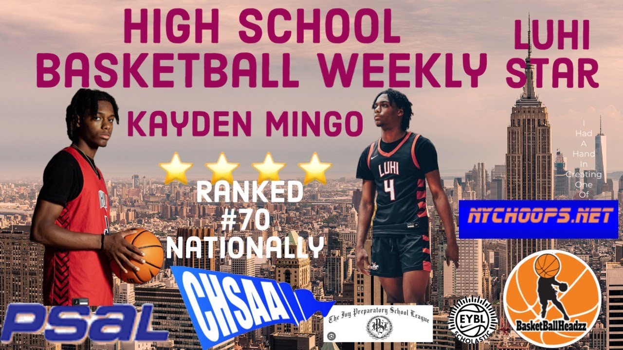 S1 Ep 7 LUHI Star Guard Kayden Mingo 25' #70 Ranked Player In The ...