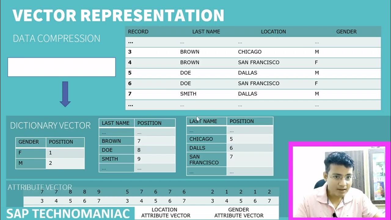 Data Compression ( SAP ABAP on HANA Introduction Part 3 ) - YouTube