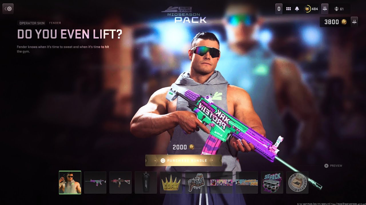 CDL Mid Season Pack💪Fender Skin - YouTube