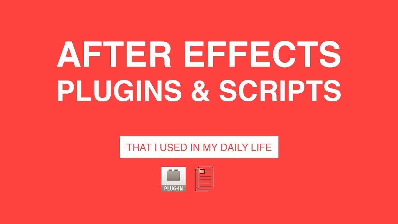 Adobe After Effects Plugins and Scripts | Smart Teacher | EP15 - YouTube
