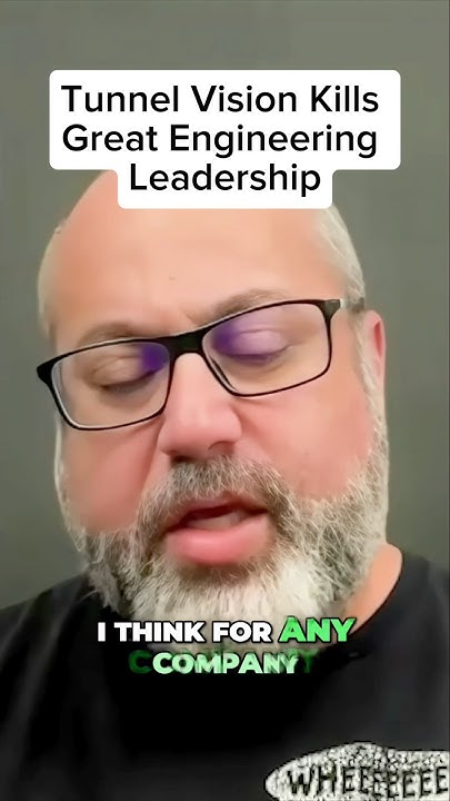 Great engineering leaders think beyond just code. - YouTube