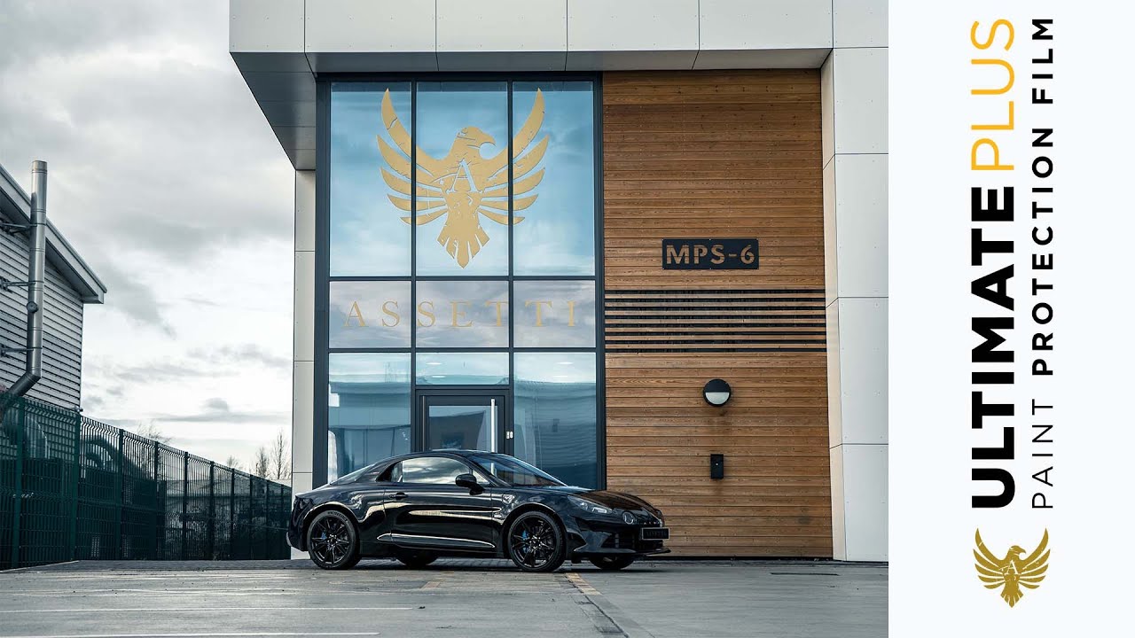 Alpine A110 Protected with Paint Protection Film | XPEL PPF - YouTube