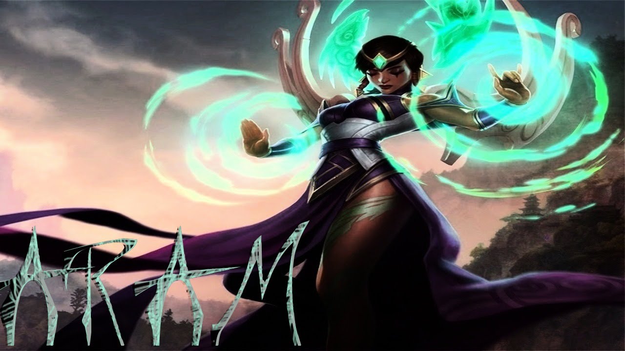 Karma Aram League Of Legends Howling Abyss - YouTube