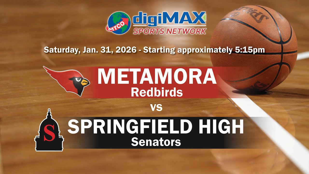 Metamora Redbirds vs Springfield High Senators - LIVE - January 31 ...