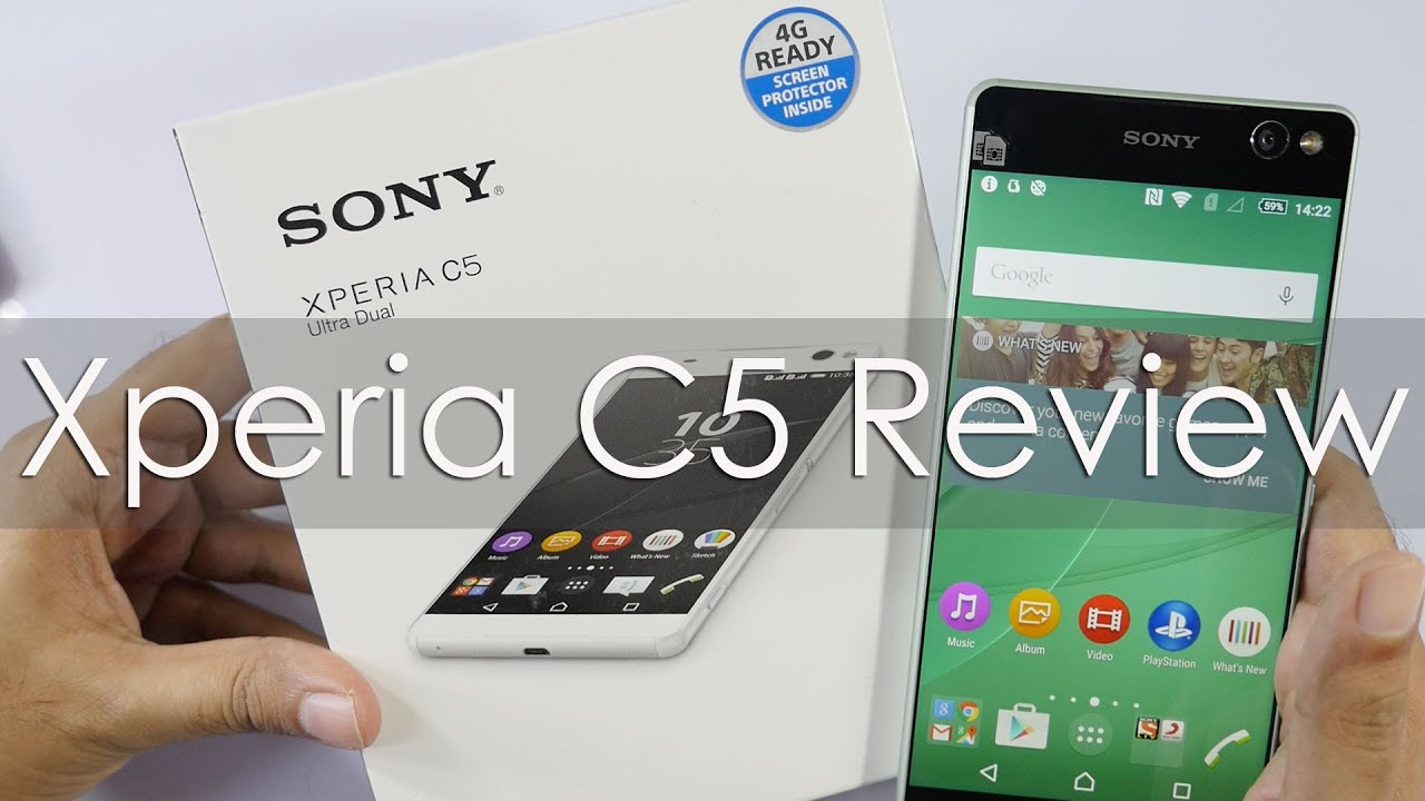 Sony Xperia C5 Ultra Review with Pros & Cons - YouTube