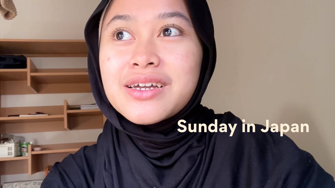 my realistic sunday in japan | dorm life vlog🏡 - YouTube