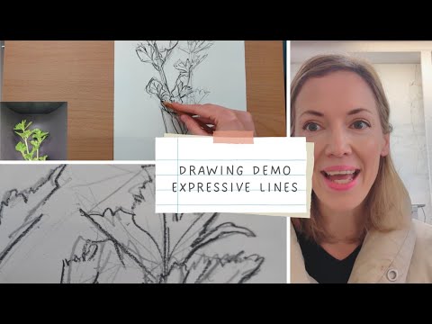 Drawing Demo using Expressive Lines - YouTube