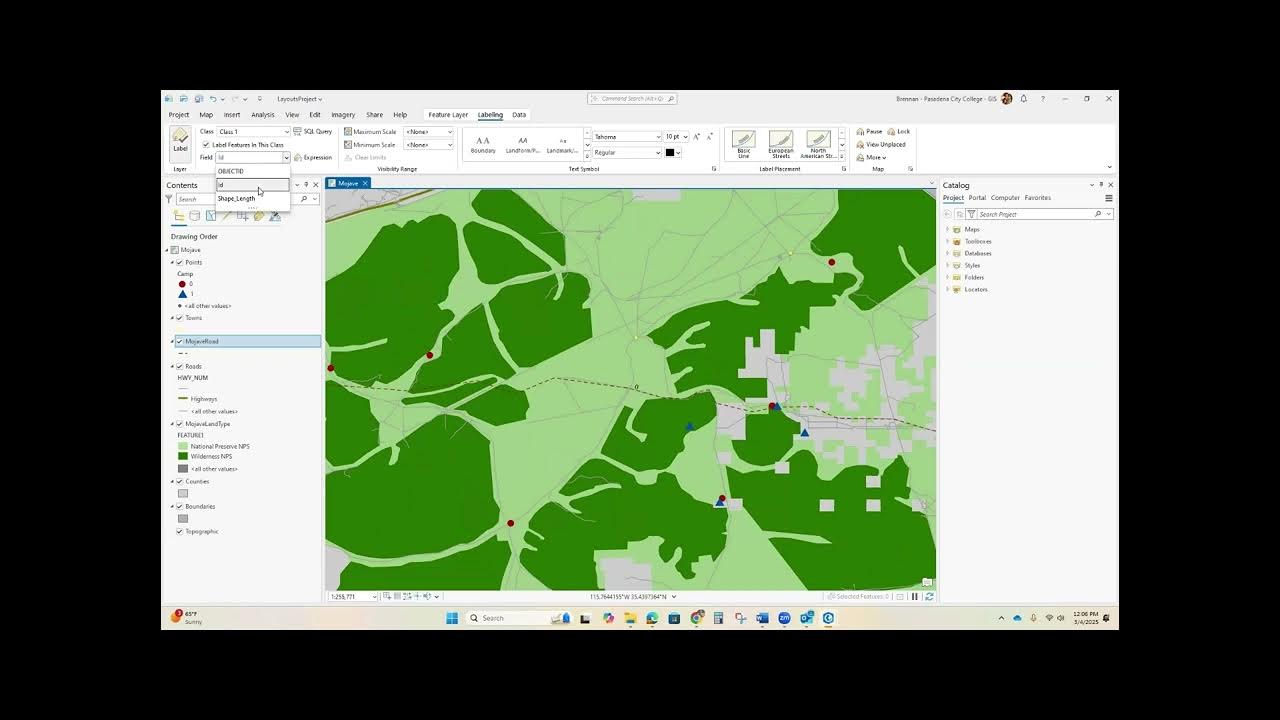 Lab 5, Creating Layouts in ArcGIS Pro. Introduction to GIS GEOG011 ...