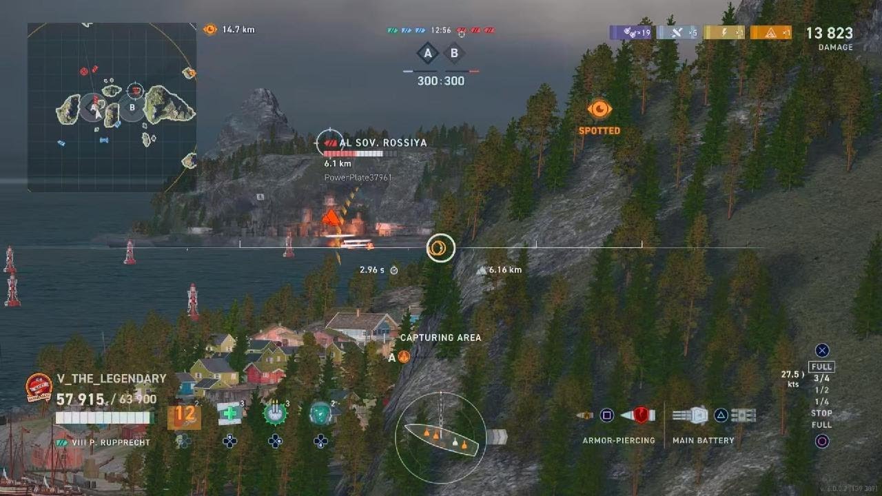 World of Warships: Legends_RANKED TRIKEN - YouTube