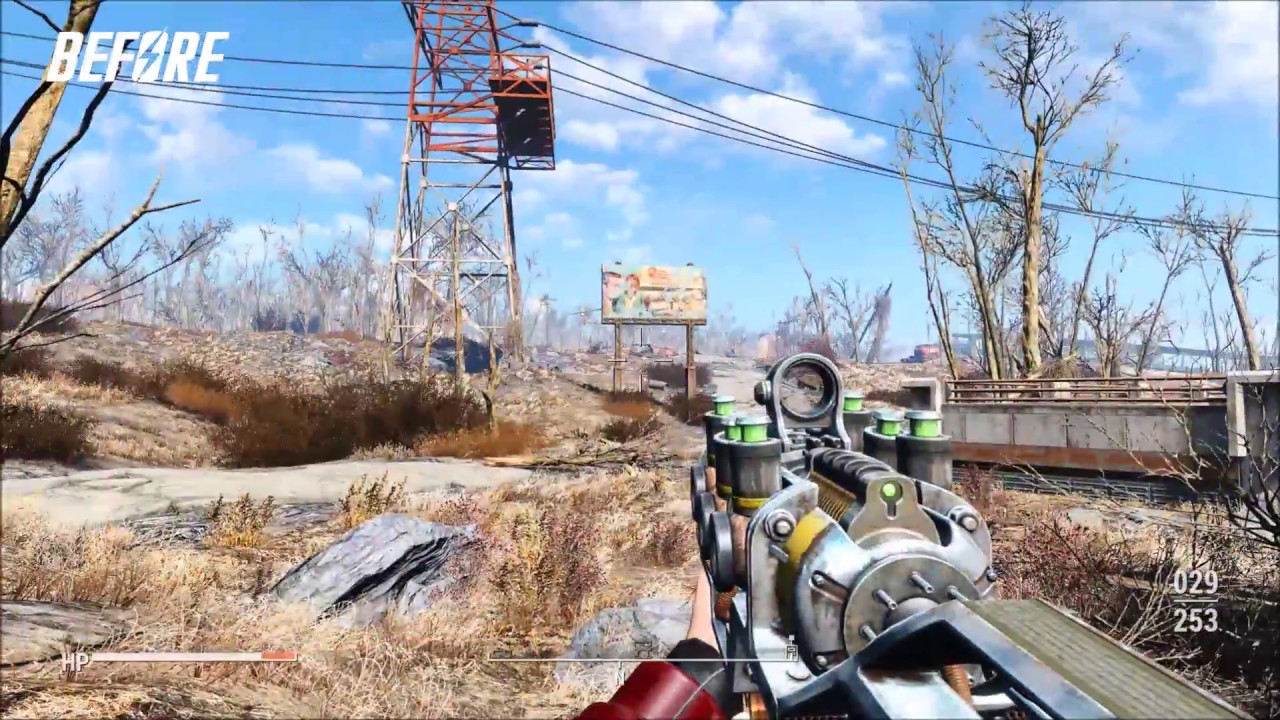 Fallout 4 Mod: Starlight Drive In LOD Fix - YouTube