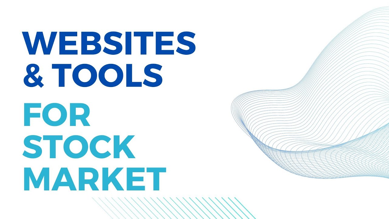 Tools & Websites for stock market - Goldenbells - YouTube
