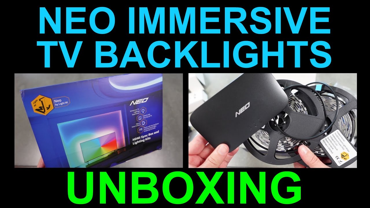 Lytmi (Light Mi) Neo Unboxing Immersive TV Backlight Interactive LED ...