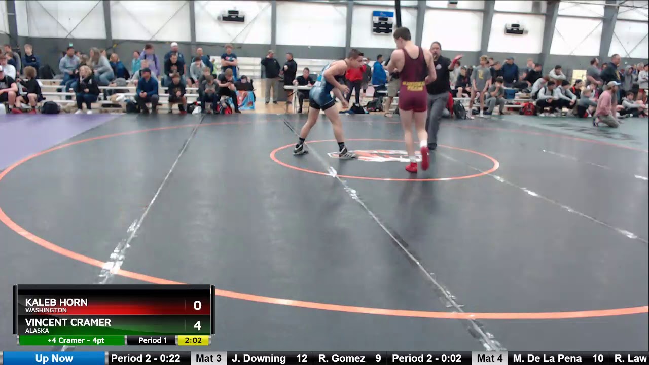 Junior 145 Kaleb Horn Washington Vs Vincent Cramer Alaska - YouTube